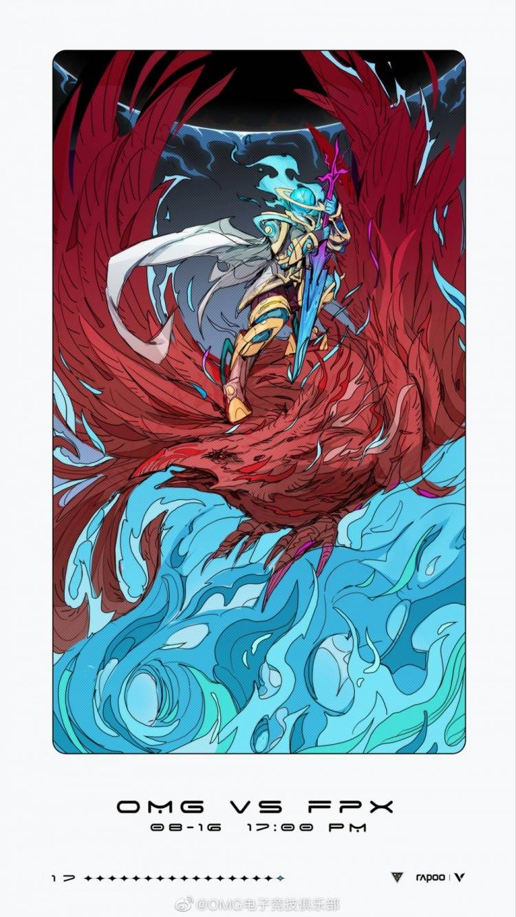 今日LPL季后赛赛前海报比拼：OMG屠凰 FPX月落星沉