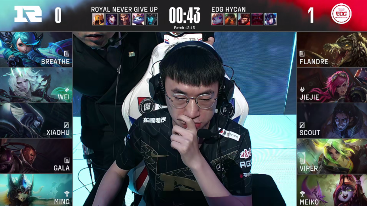 【战报】EDG 3-1 RNG：银龙骑士愈战愈勇 EDG战胜RNG挺进四强